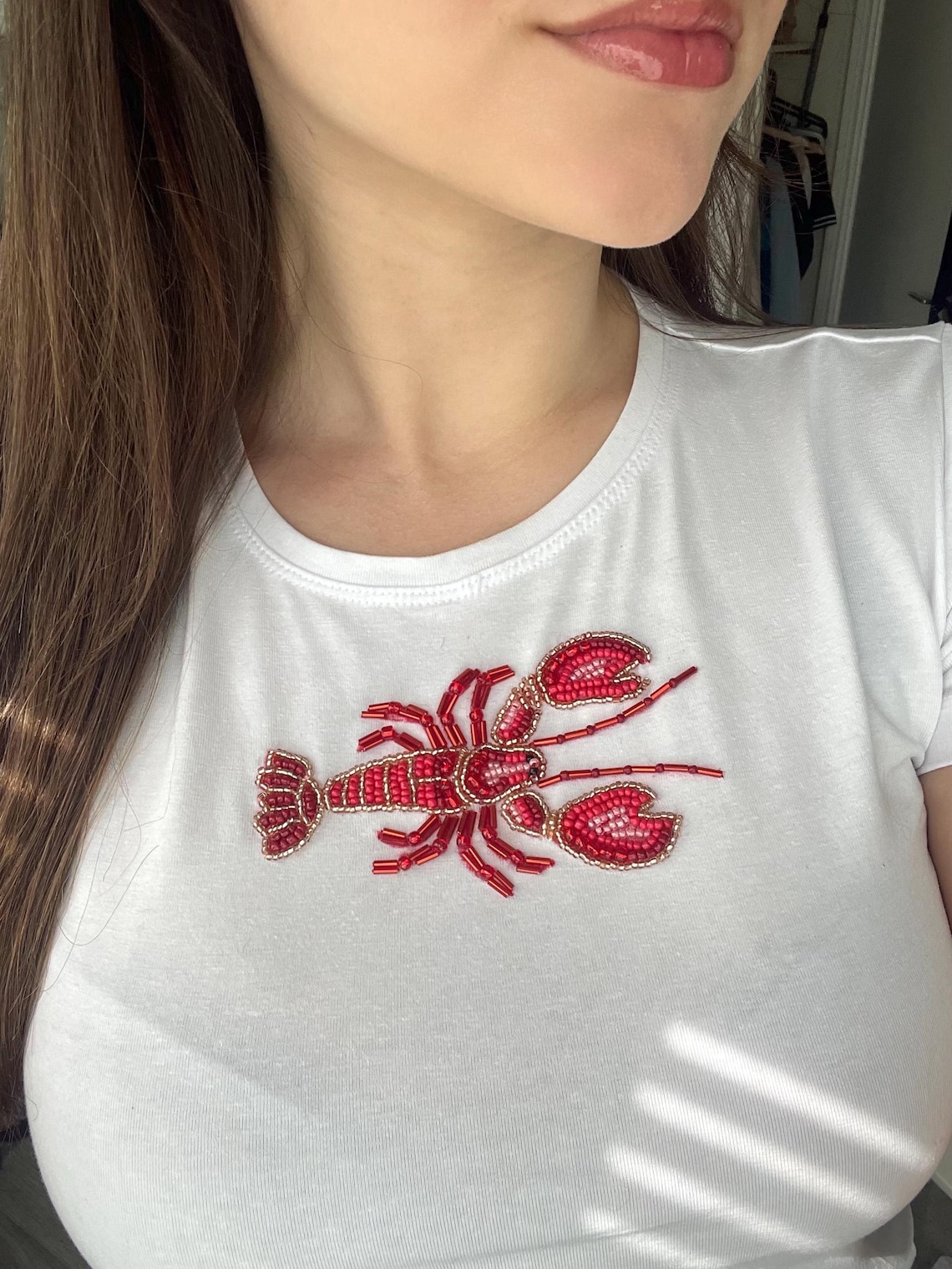 PDF TUTORIAL and PATTERN Embroidered Beaded Lobster | Beginner | Easy ...
