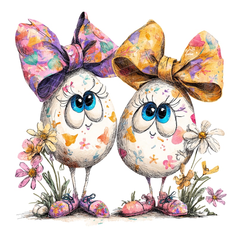 100 Easter Clipart, Easter Bunny Clip Art, Digital Download - Etsy