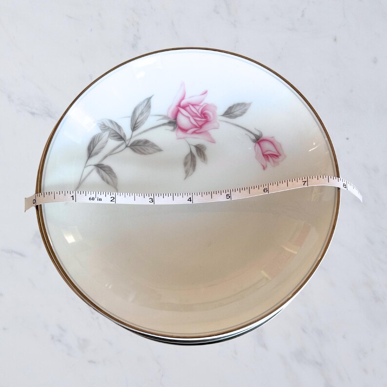 Vintage Noritake Rose Marie Dinnerware - Choose Dinner Plate, Dessert ...