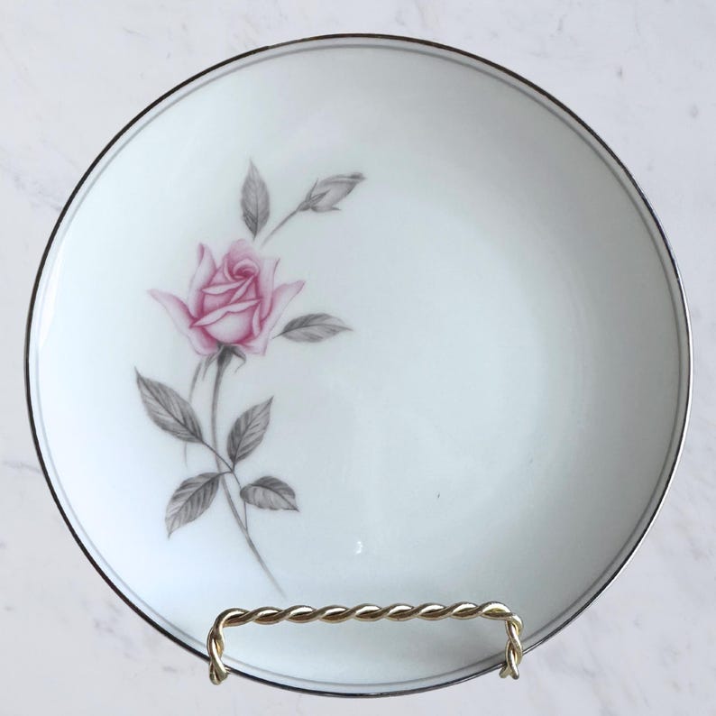 Vintage Noritake Rose Marie Dinnerware - Choose Dinner Plate, Dessert ...