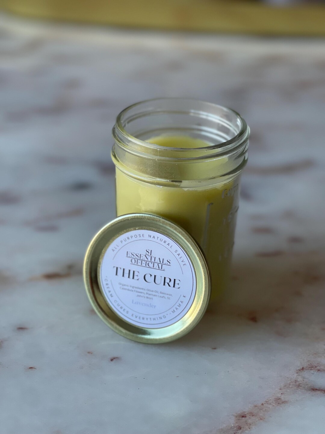 Organic Herbal Healing Salve - the Cure - Etsy