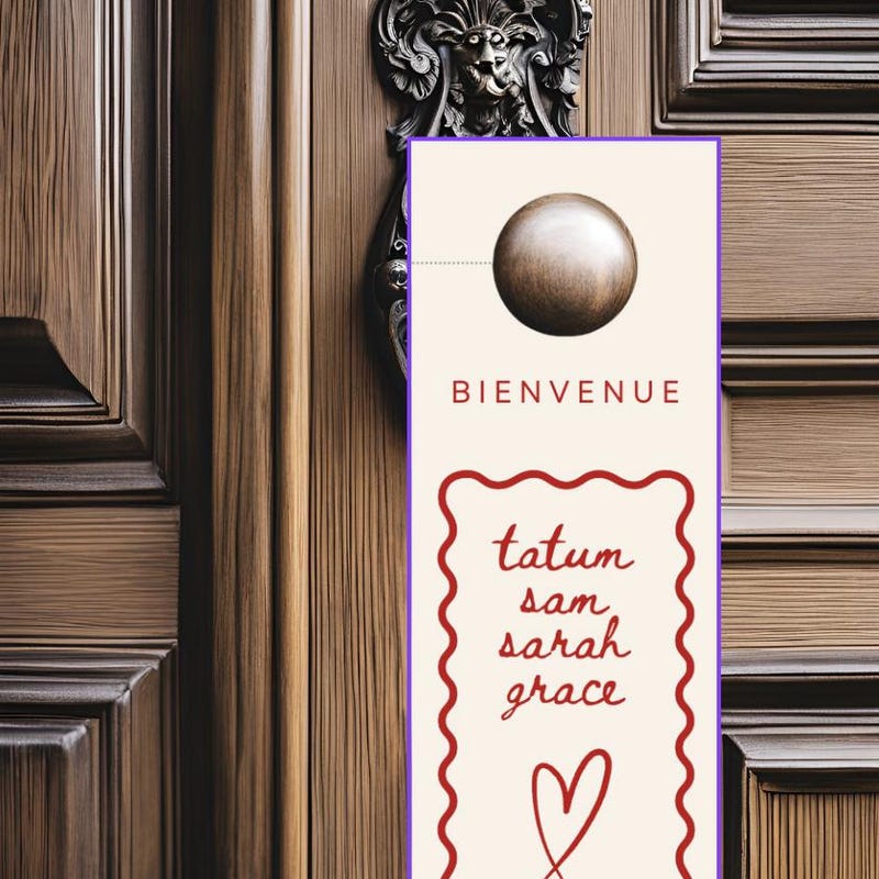 Red Room Door - Etsy