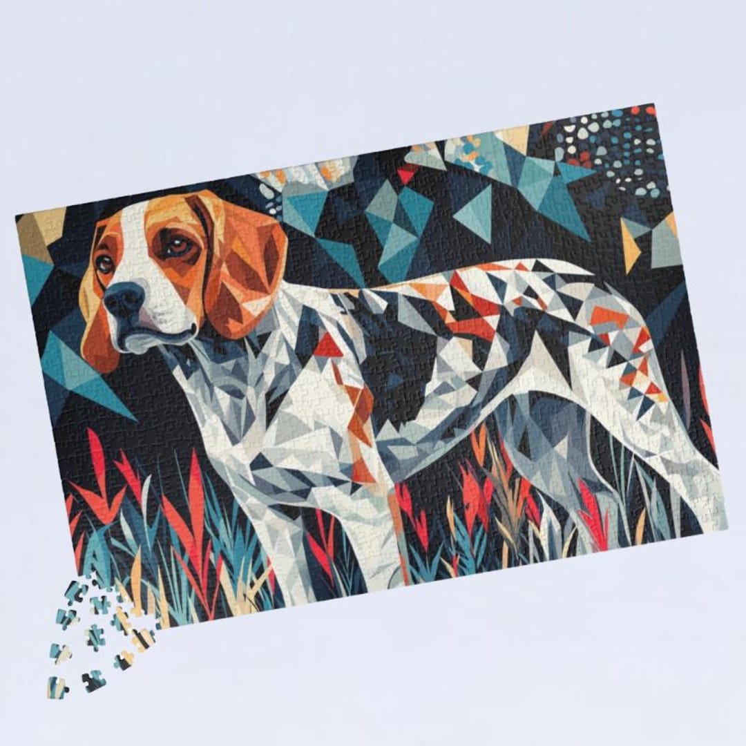 Beagle Jigsaw Puzzle 1014 Pieces Horizontal - Wall Art Bedroom ...