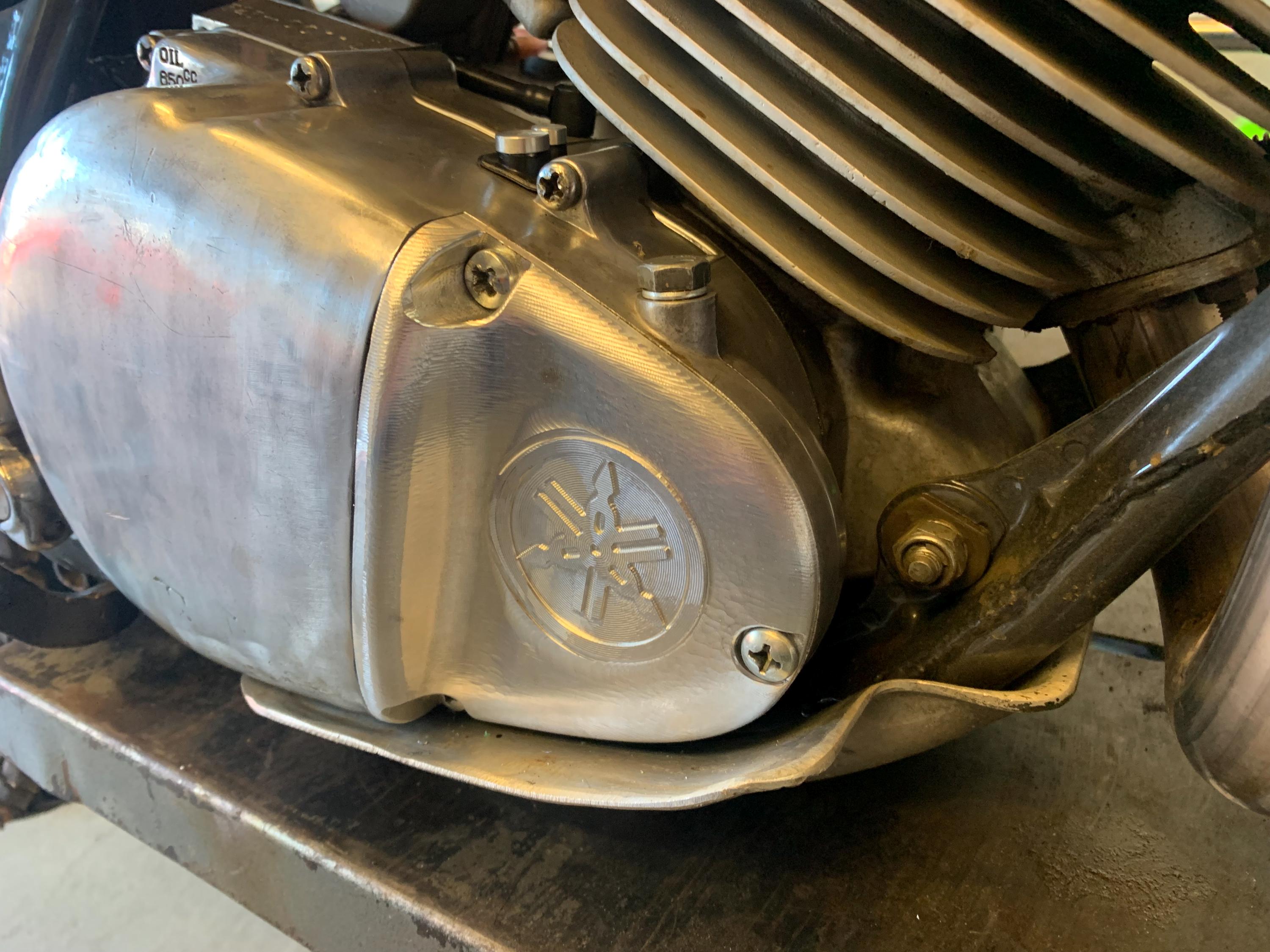Yamaha TY175 Oil Pump Cover, CNC Scalloped, High Clearance - Etsy