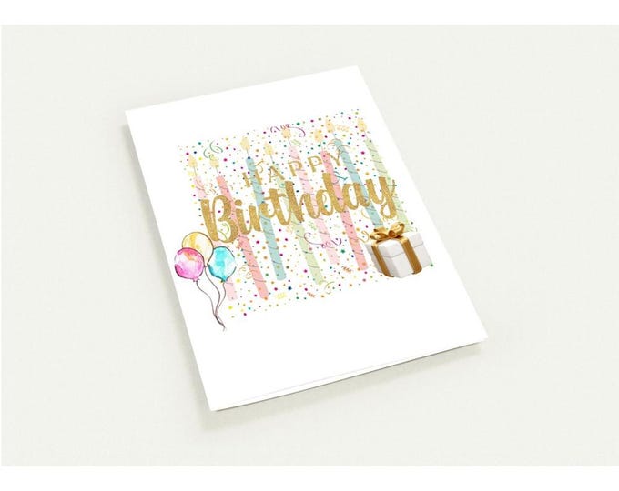 Funny Birthday Paper Card With Envelope - Bday B--b Ship , for Him for ...