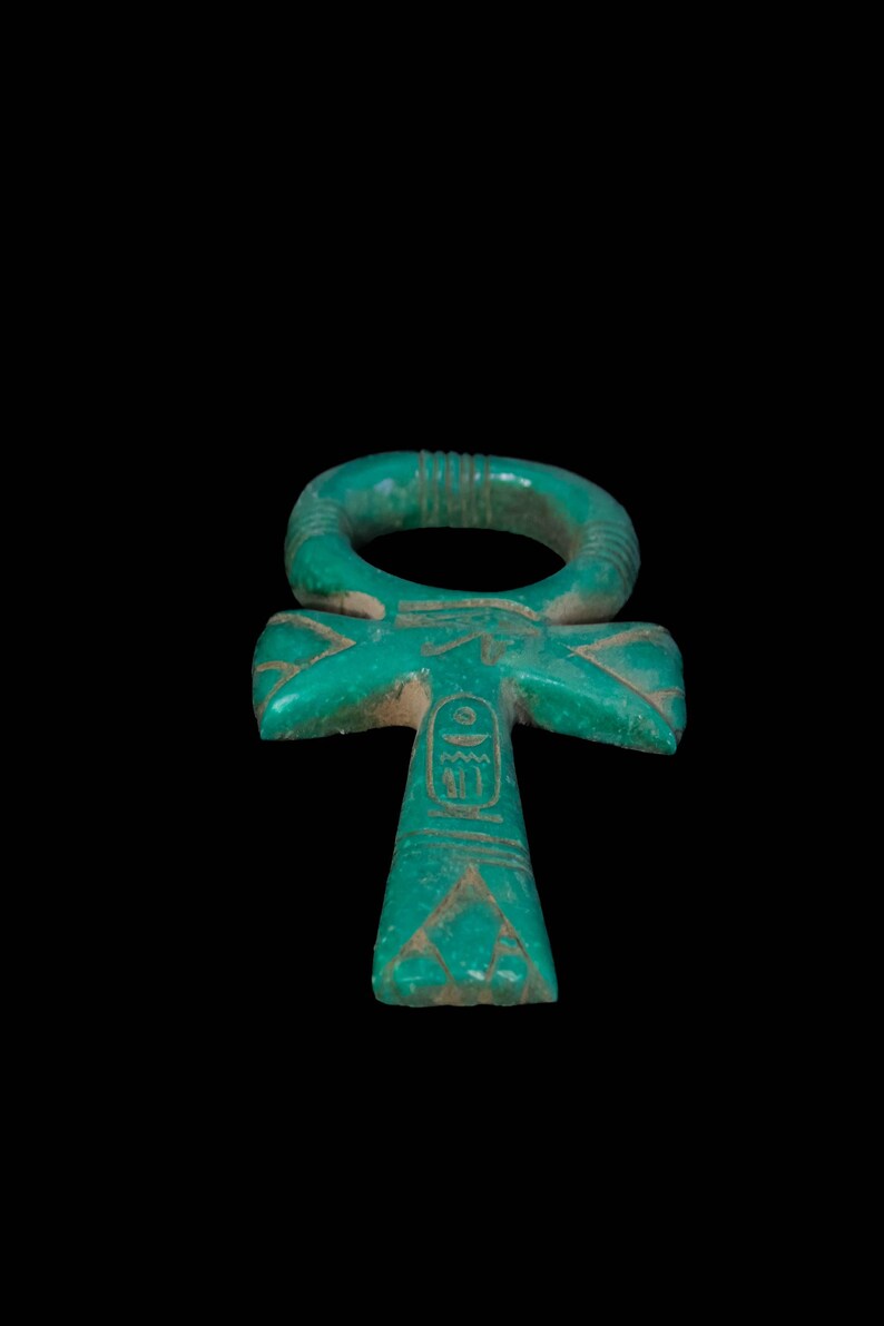 Ancient Egyptian Antiquities Statue - Rare Pharaonic Key of Life Stone ...
