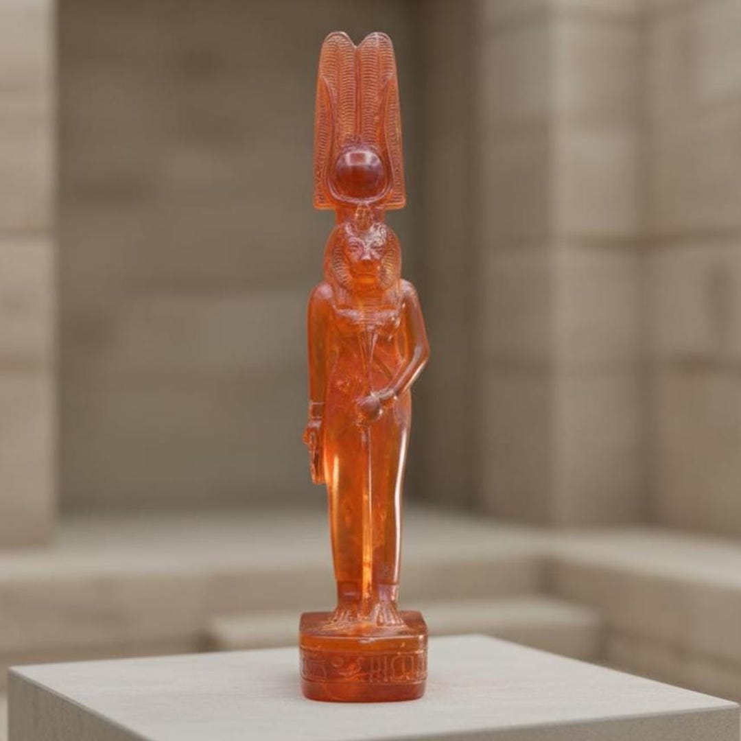 Ancient Egyptian Sekhmet Statue Goddess of Power, Rare Pharaonic Decor ...
