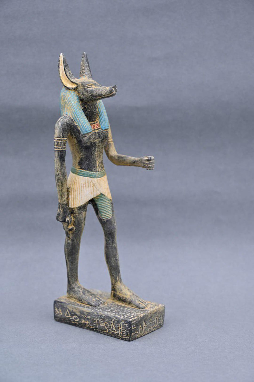Anubis Stone Statue Ancient Egyptian God of the Afterlife Handcrafted ...