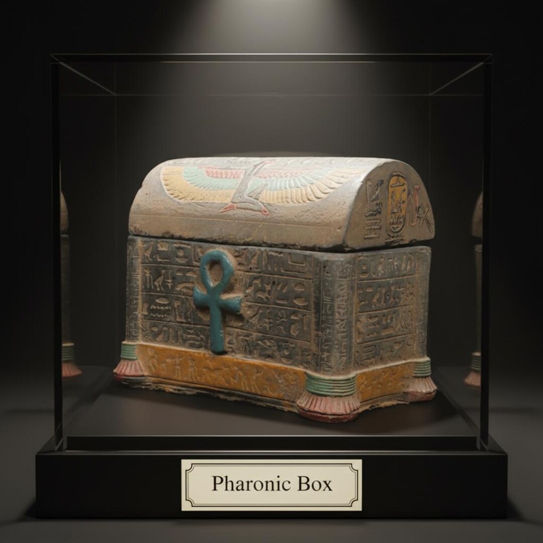 Ancient Egyptian Pharaonic Box: Sacred Container of Ritual Objects ...