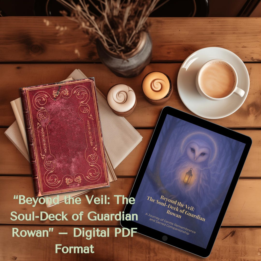 Guardian Rowan Soul Deck, Printable Oracle Cards PDF, Mystical Tarot ...