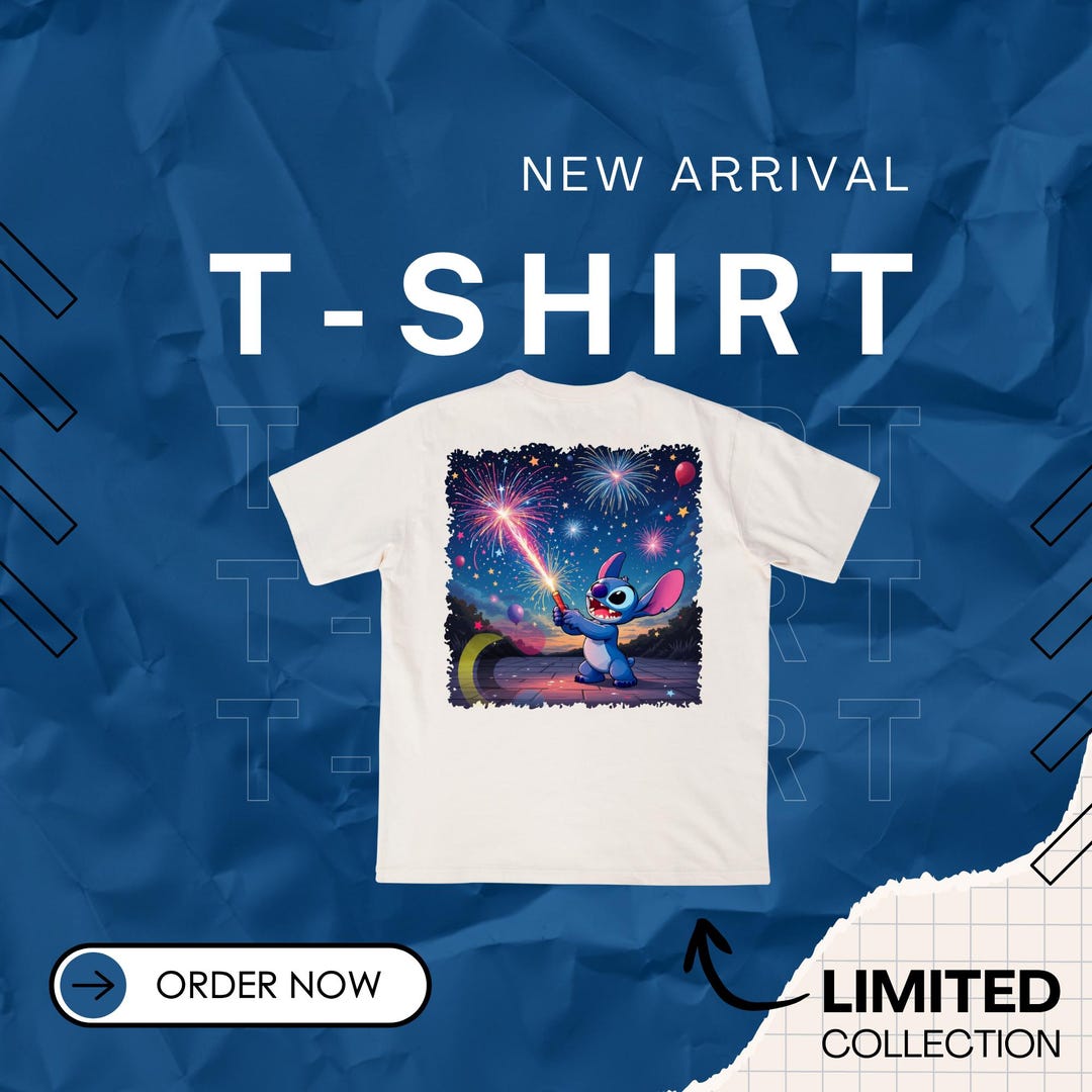 Stitch, Firework Stitch, Stitch Png - Etsy