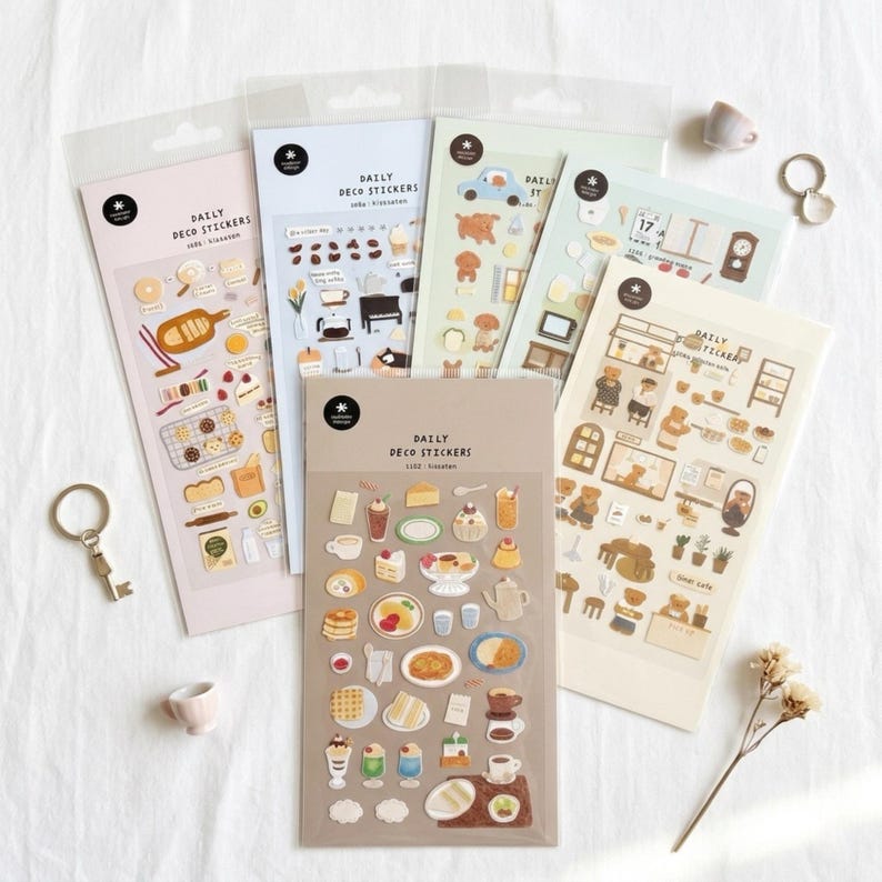 Daily Life Sticker Sheets Bullet Journal Stickers Scrapbook Stickers ...