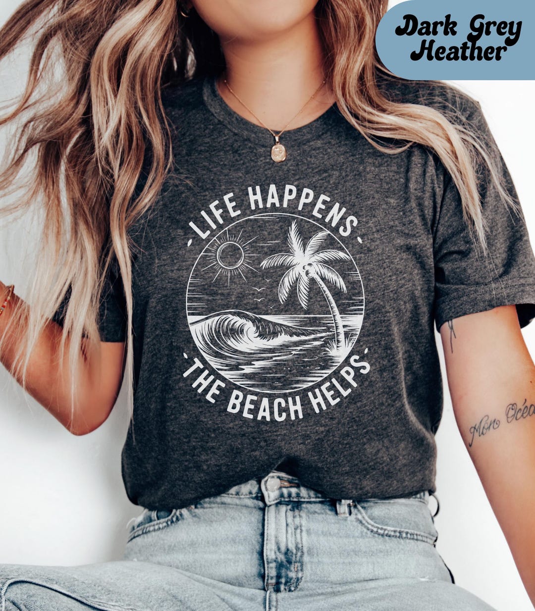 Life Happens the Beach Helps; Take Me to the Beach; Beach Vibes; Summer ...