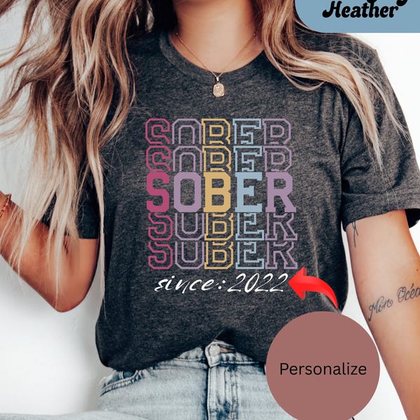 Sober T Shirts - Etsy