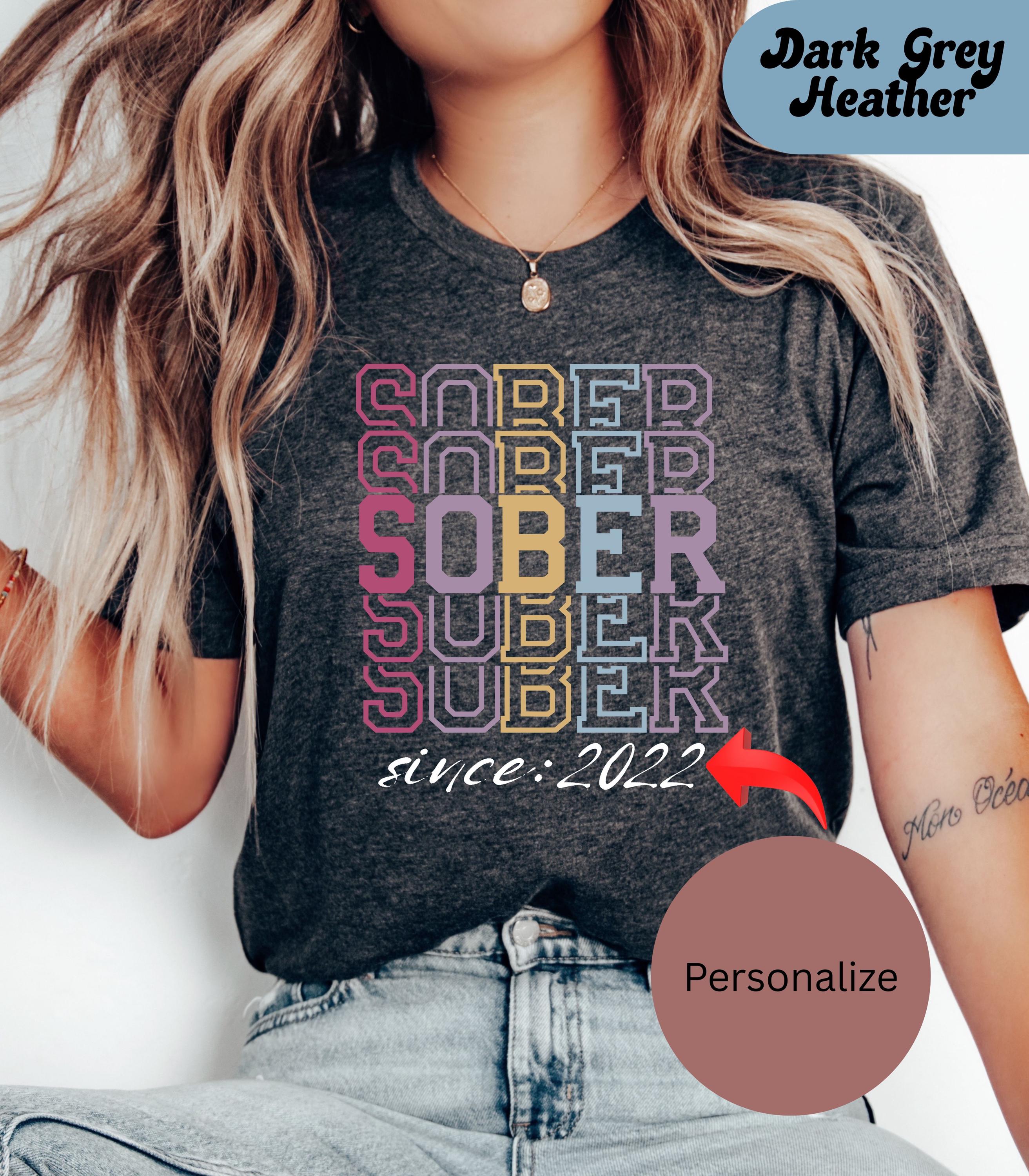 Custom Celebrate Sobriety; Personalized Recovery Shirt; Customizable ...