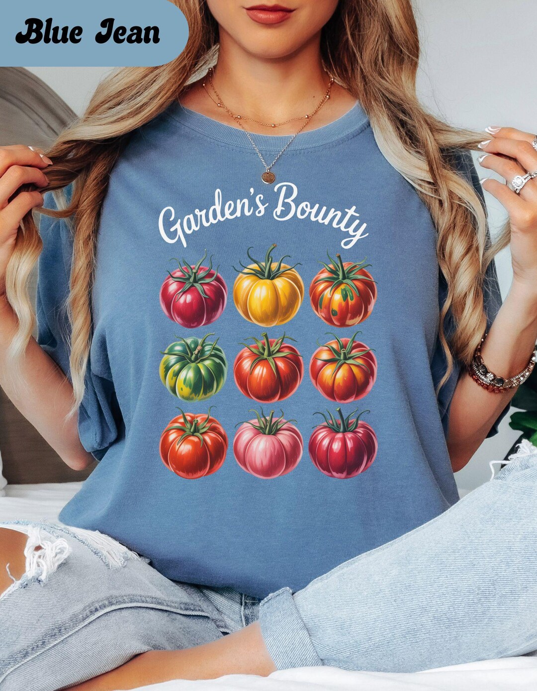 Watercolor Tomato Shirt - Vintage Garden Tee; Tomatoes Shirt, Farmhouse ...