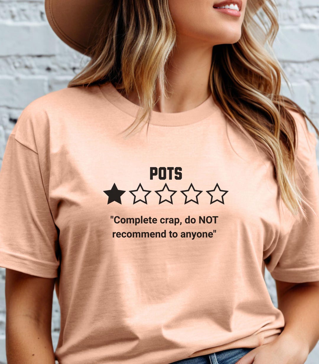 One Star Rating POTS Syndrome Unisex T-shirt; Potsie Flare Day; Potsie ...