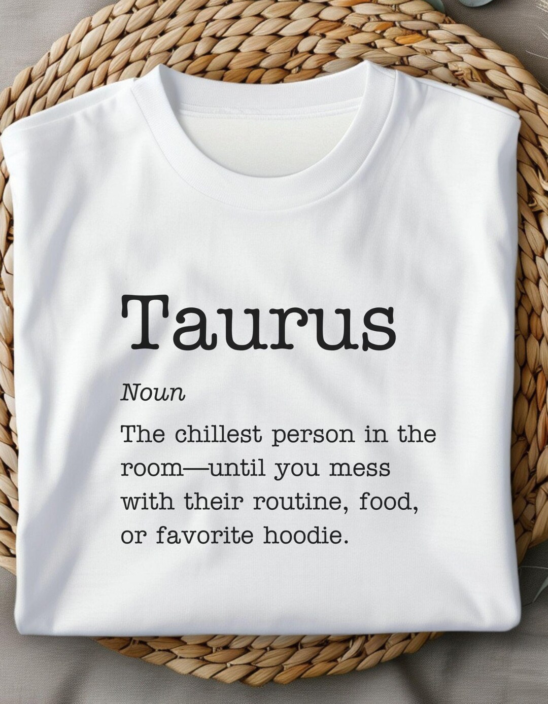 Taurus Definition Unisex Shirt; Zodiac Shirt, Astrology Shirt, Gift for ...