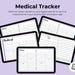 Personal Medical History Tracker | Digital Health Record Planner ...