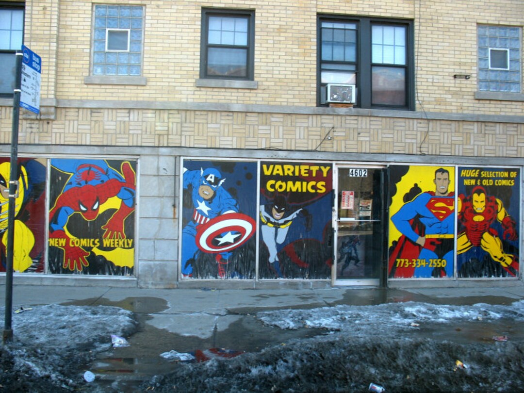 Chicago Photography, Variety Comics, Comic Books, Lincoln Square ...