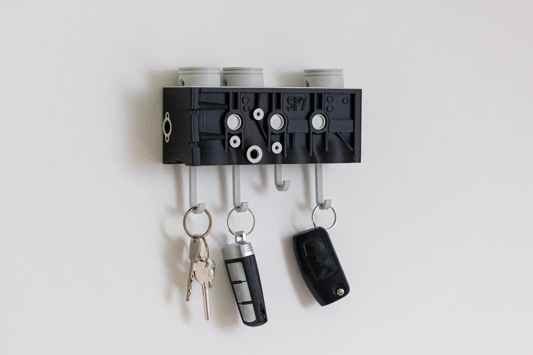 Interactive Car Key Holder With Pop-up Pistons – Car Key Holder for Men ...