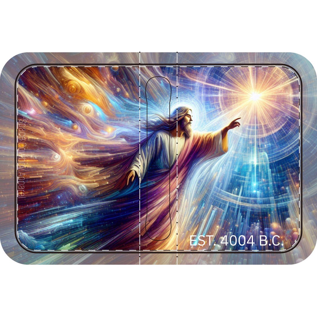 Inspirational Bible Cover With Divine Art EST 4004 B.C. - Etsy