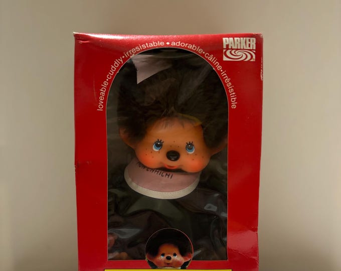 1980 VINTAGE Incredibly RARE Monchhichi Collection Doll With BOX ...
