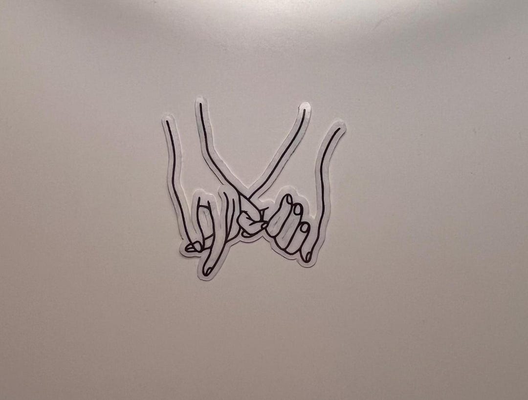 Pinky Promise Sticker - Etsy