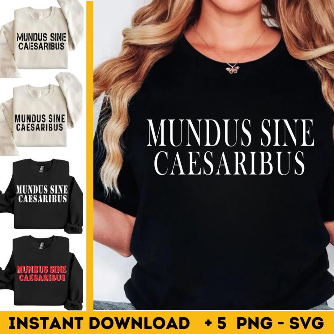 Mundus Sine Caesaribus SVG PNG, Mundus Sine Caesaribus Graber Message ...