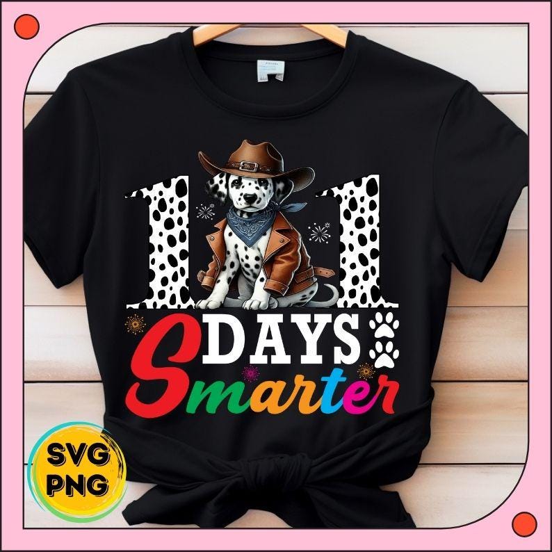 101 Days Smarter Png 101 Days of School Png 101 Days of School ...
