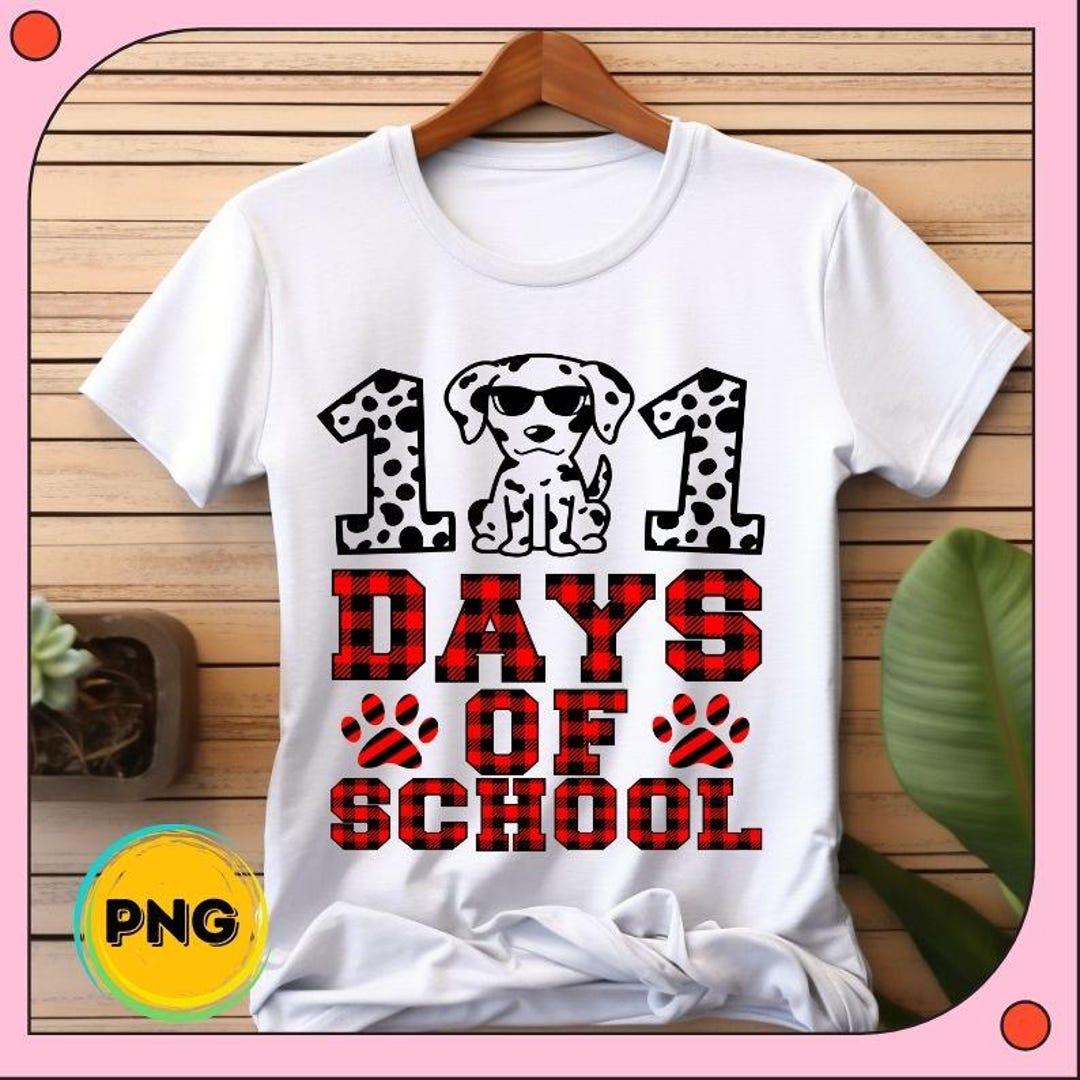 101 Days of School PNG | 101 Dalmatians PNG | 101 Days of School ...