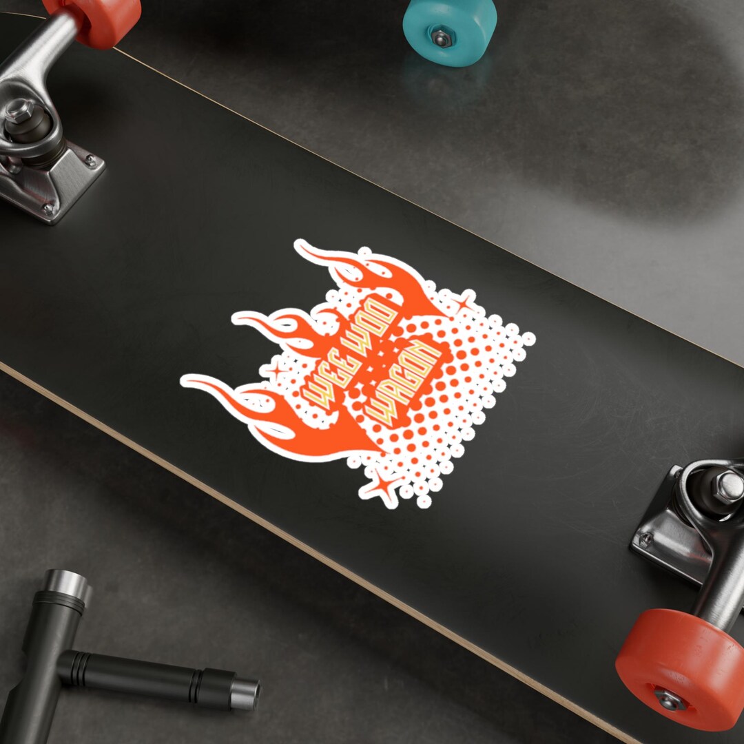 Wee Woo Wagon Kiss-cut Vinyl Decals, Fun Car Decor, Custom Stickers for ...