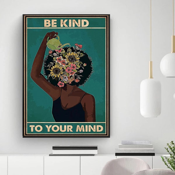 Be Kind Poster - Etsy