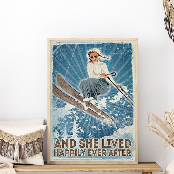She Lived Happily Ever After Posters - Etsy