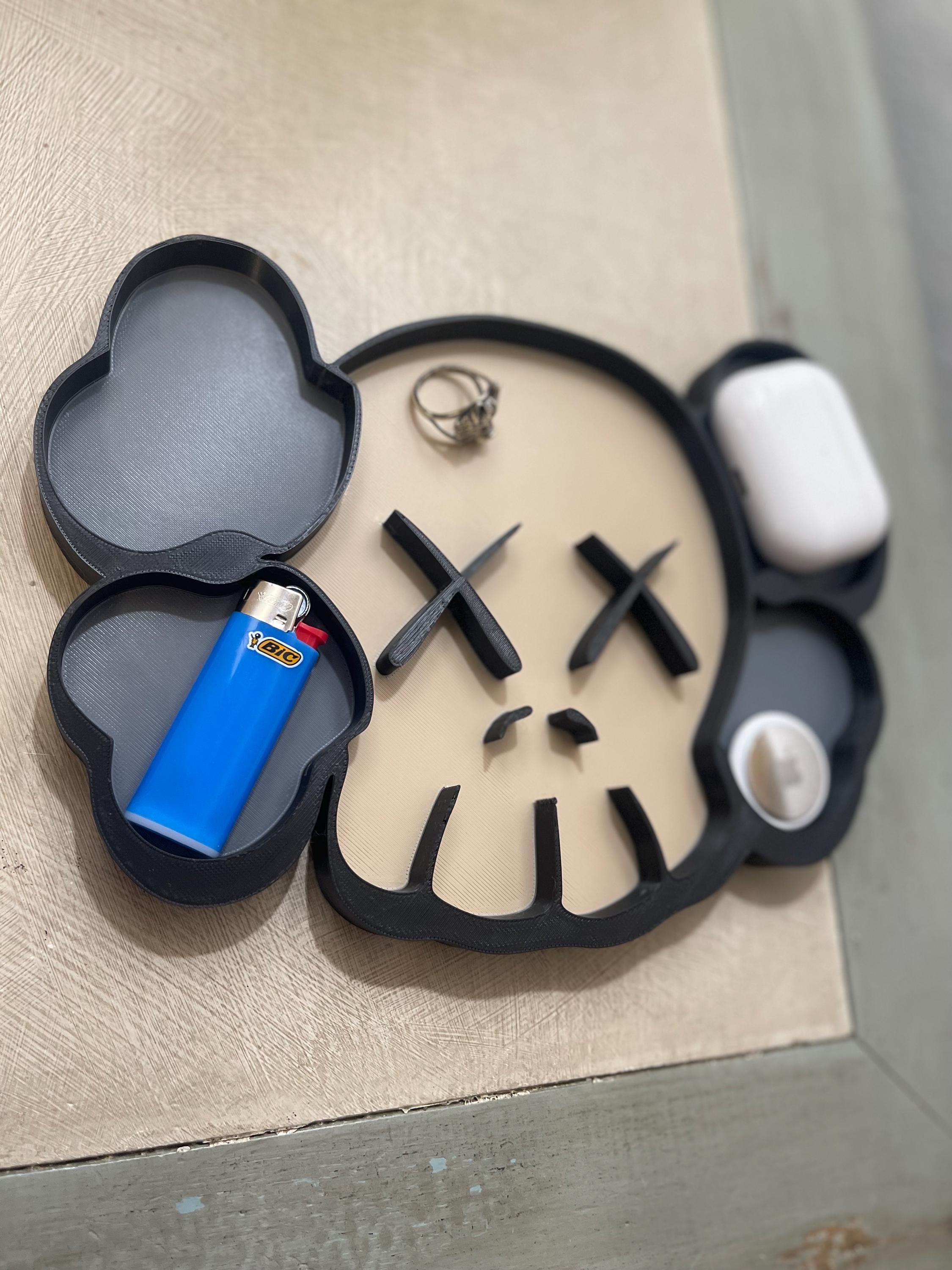 Inspired by KAWS | Art Piece | Accessory Tray - Etsy