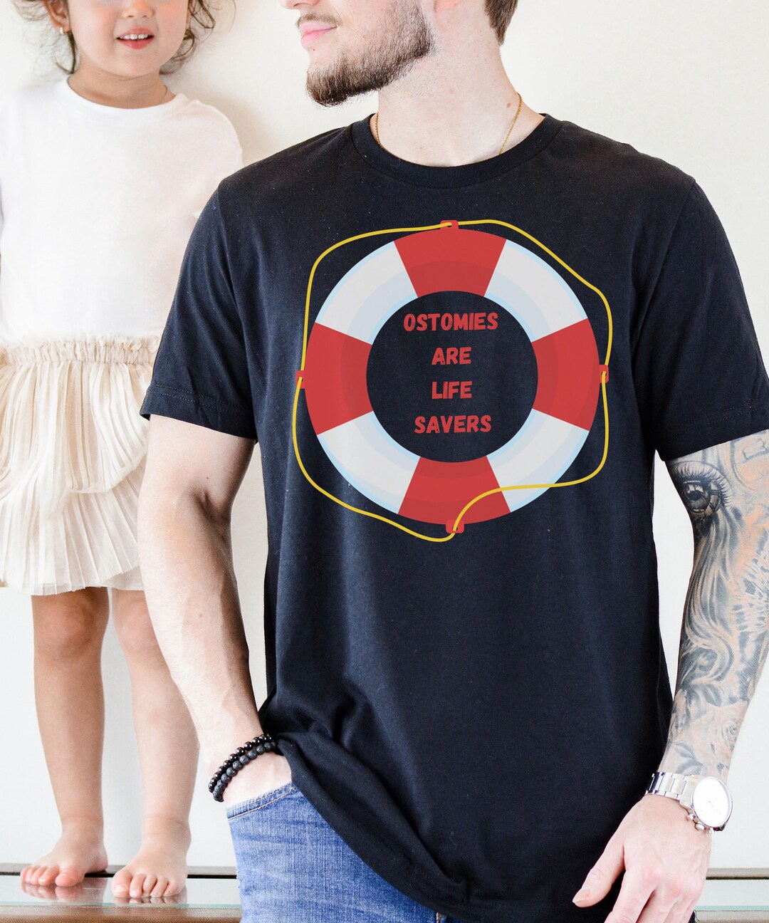 Ostomy Awareness Shirt-ostomies Are Life Savers. Medical Health Support ...