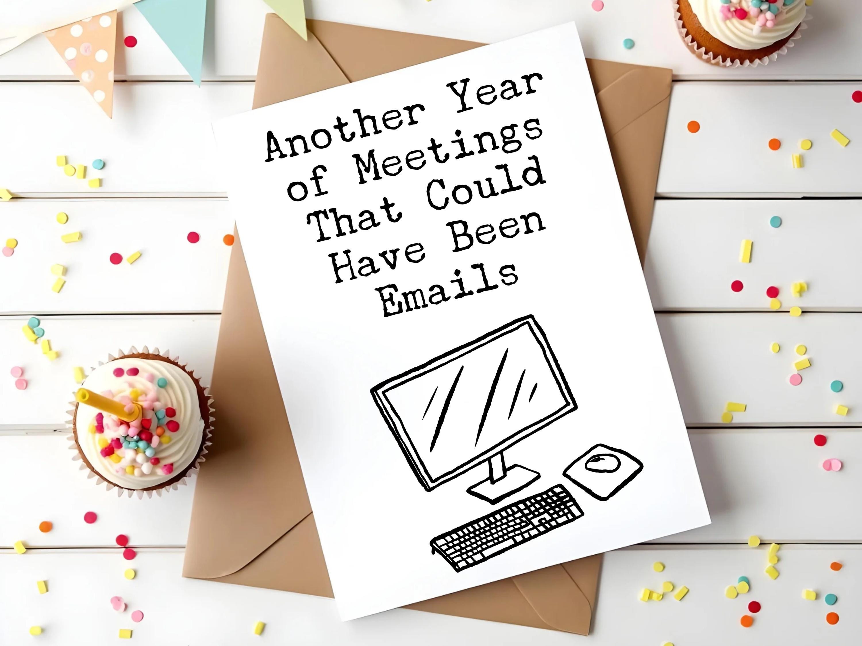 Funny Coworker Card Printable Digital Download Cards for Coworkers ...