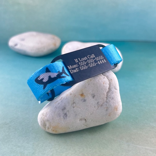 Childs Id Bracelet - Etsy