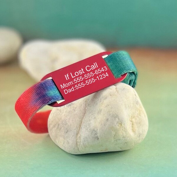 Kids Id Bracelet - Etsy