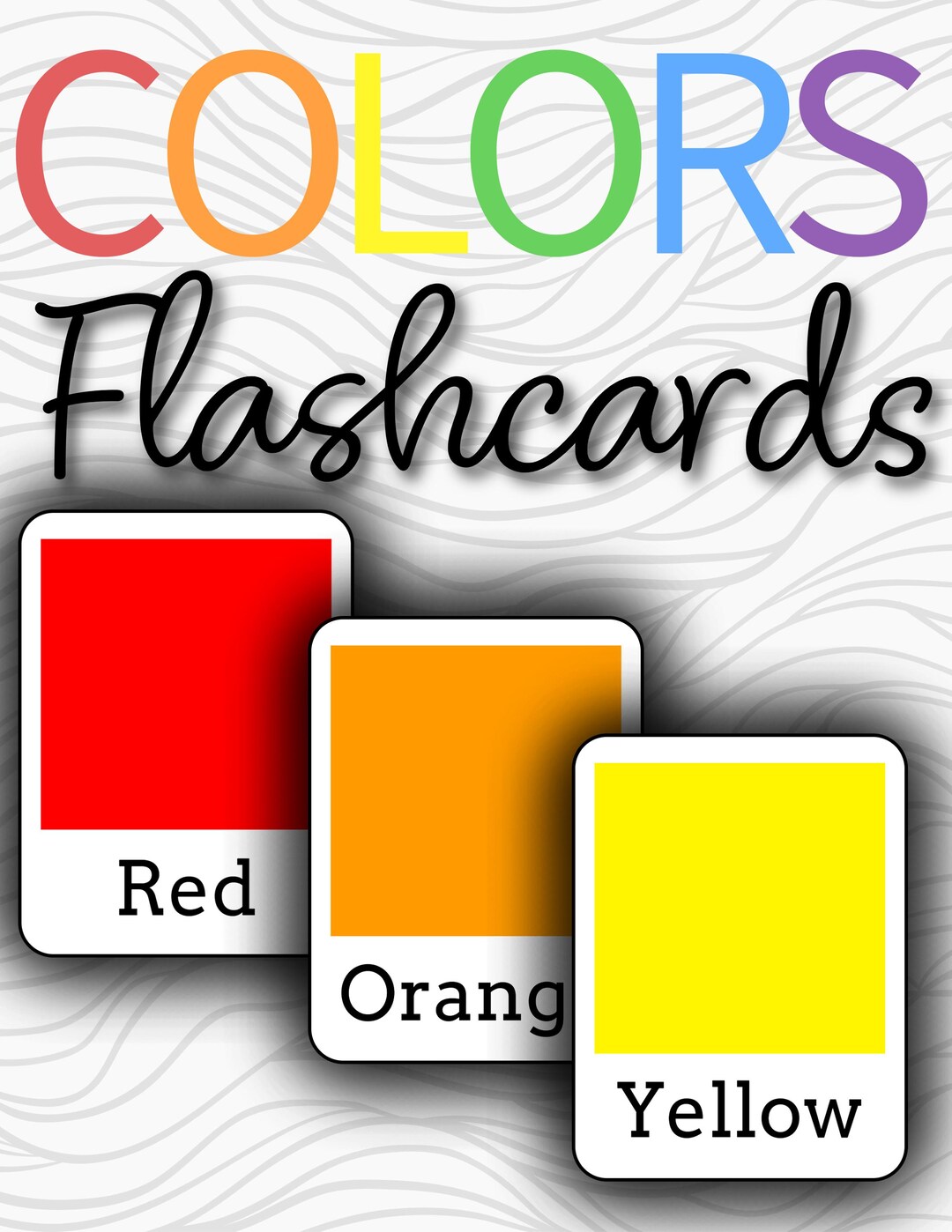 Flashcards for Learning Colors | Colors Flashcards | Learning Colors ...