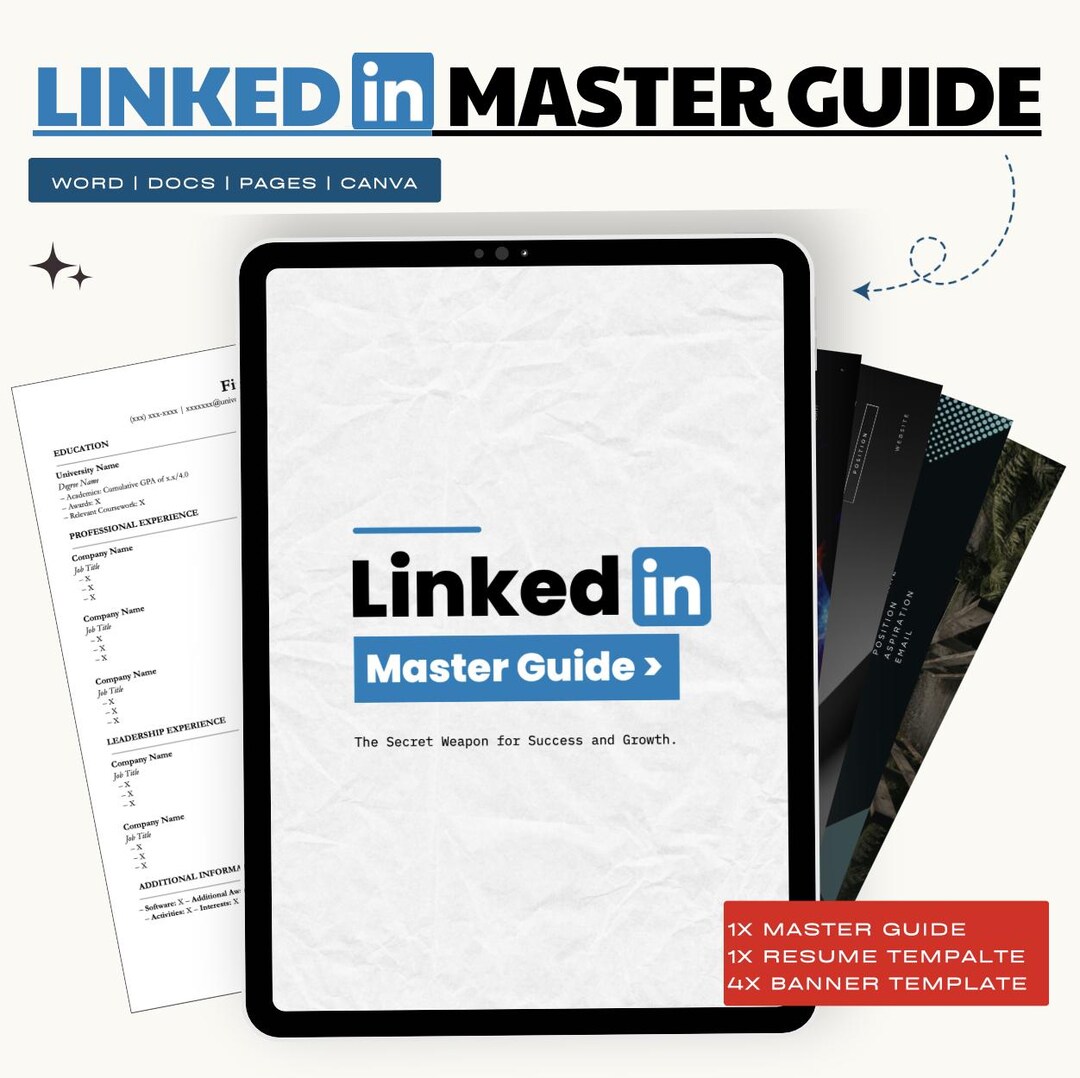 Ultimate Linkedin Profile Optimization Kit Digital Career Guide for Job Seekers, Pre-med ...