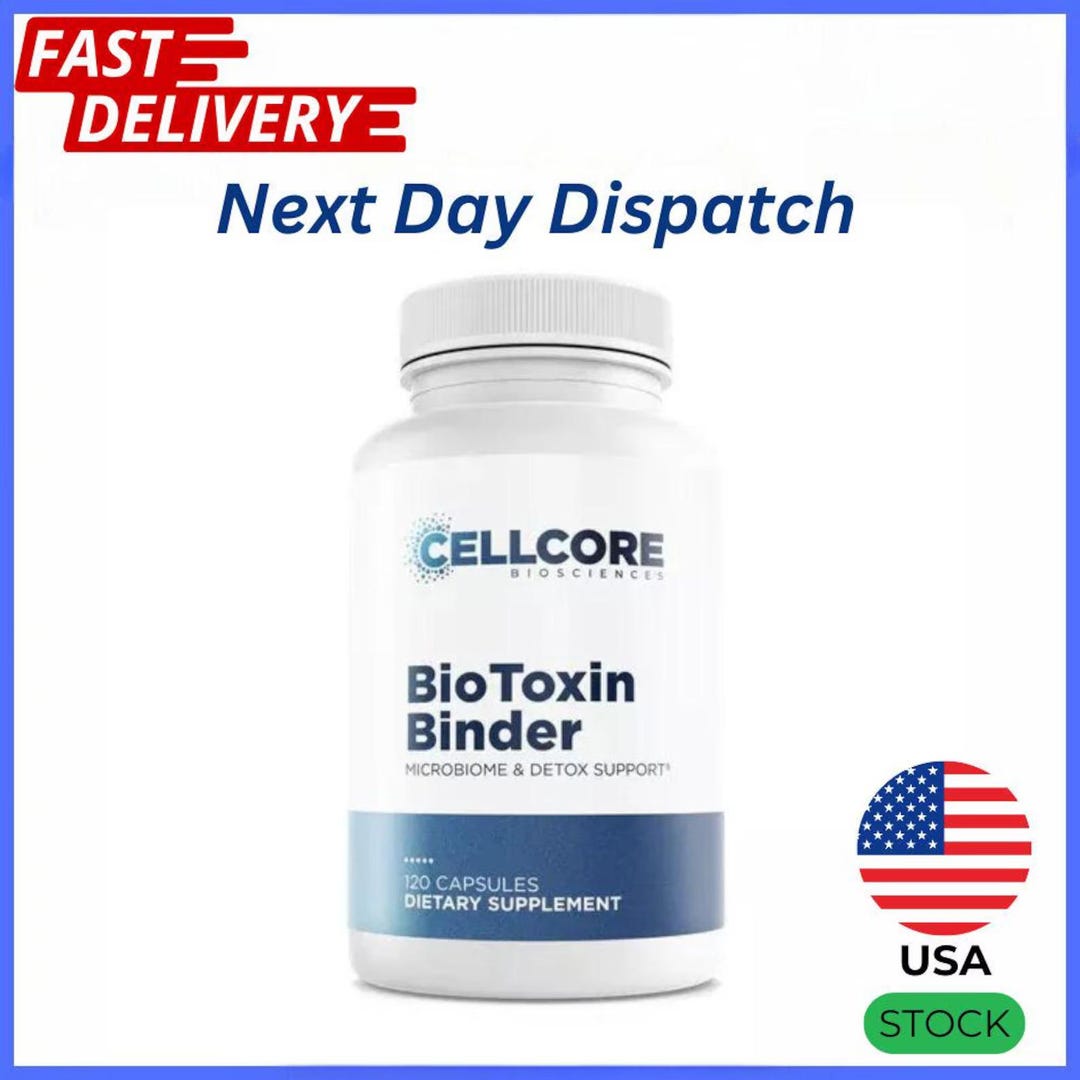 Cellcore Biotoxin Binder, Microbiome & Detox Support, 120 Capsules ...