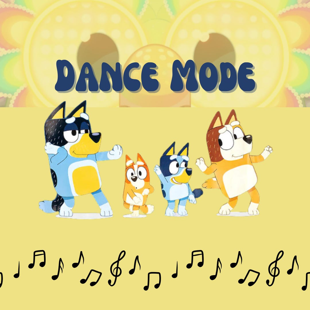 Bluey Dance Mode Music for Tonie Box - Etsy