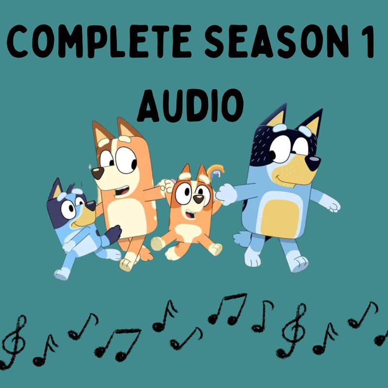 Bluey Tv Intro - Etsy Australia