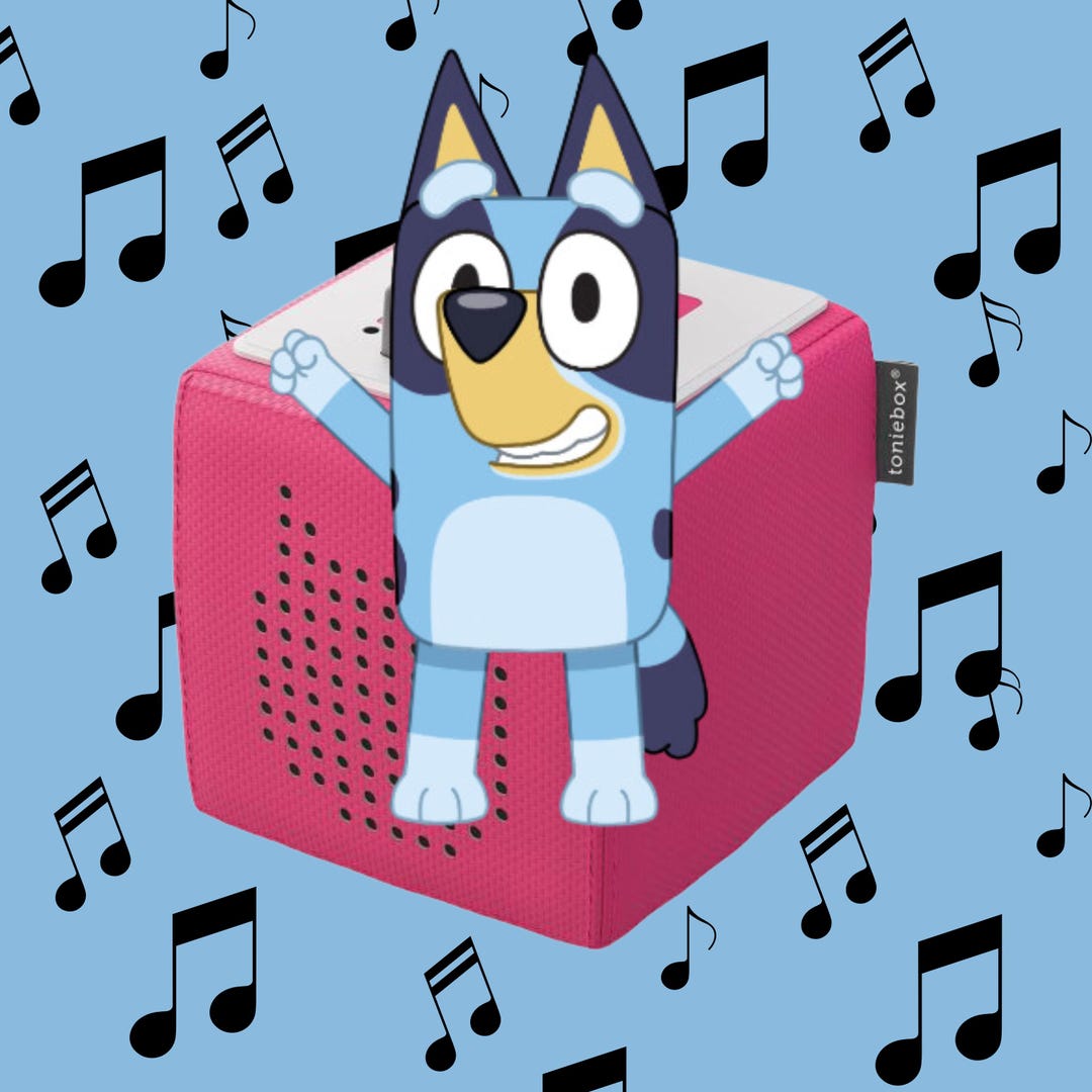 Bluey Music for Tonie Box Bluey Mp3 File Fichier audio avec musique de ...