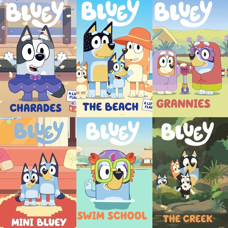 Bluey Audio Books for Tonie Box Audio Book for Yoto Player MP3 Kids ...