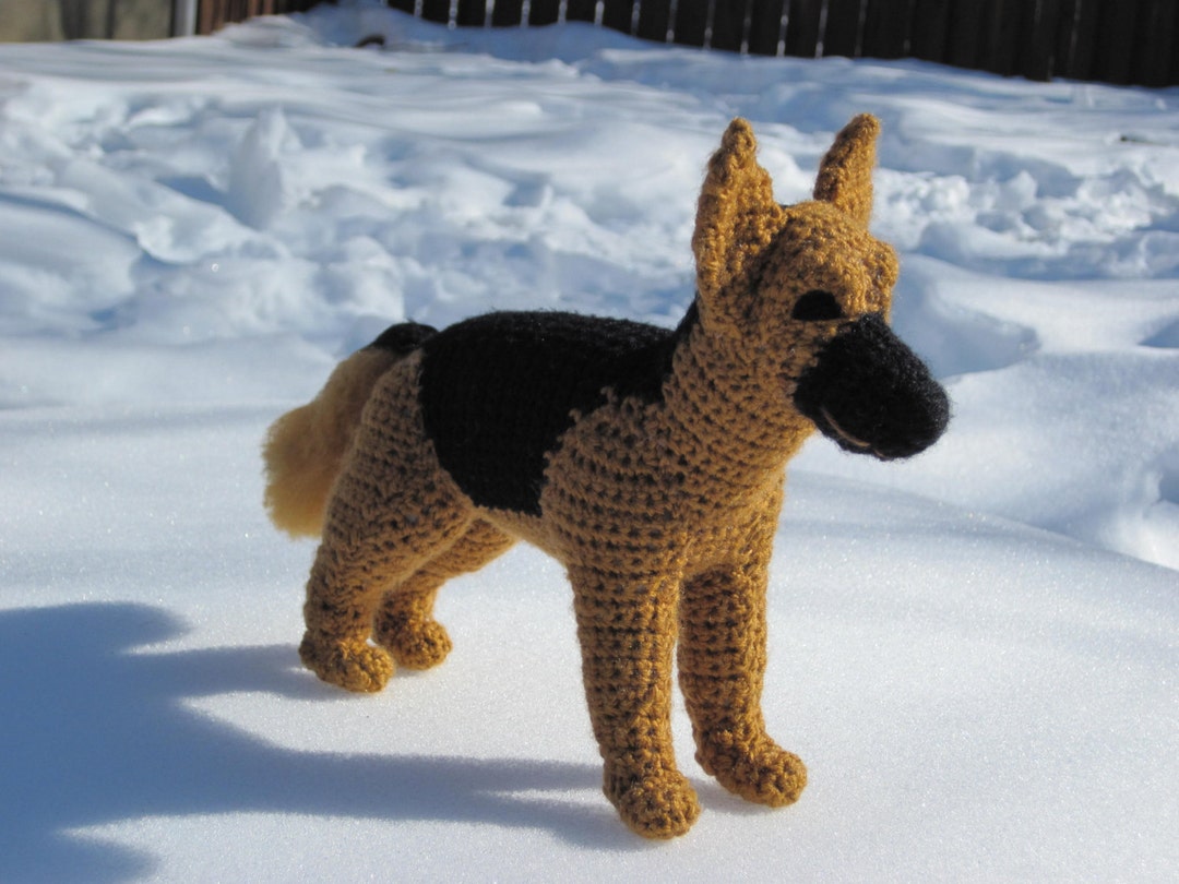 German Shepherd PDF Crochet Pattern - Digital Download - ENGLISH ONLY ...