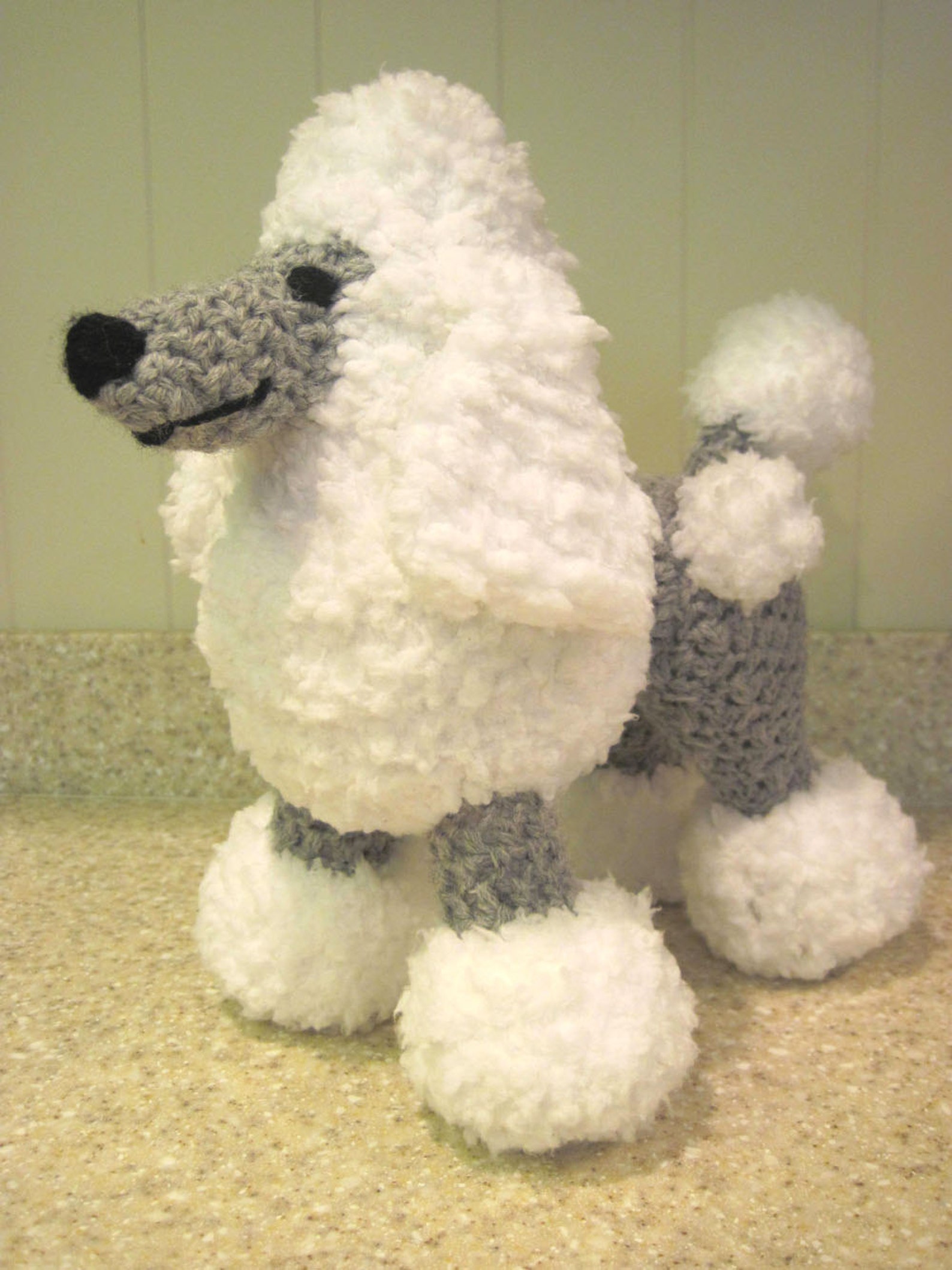 Crocheted Poodle Stuffed Animal Pattern Digital Download - Etsy