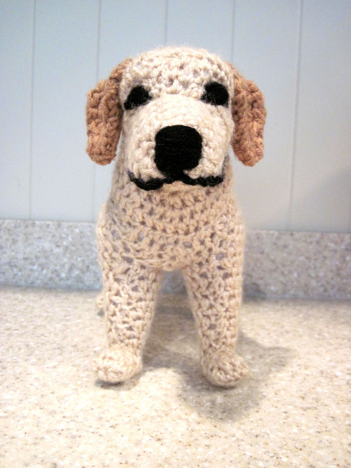 Crocheted Labrador Retriever PDF Pattern - Digital Download - ENGLISH ...