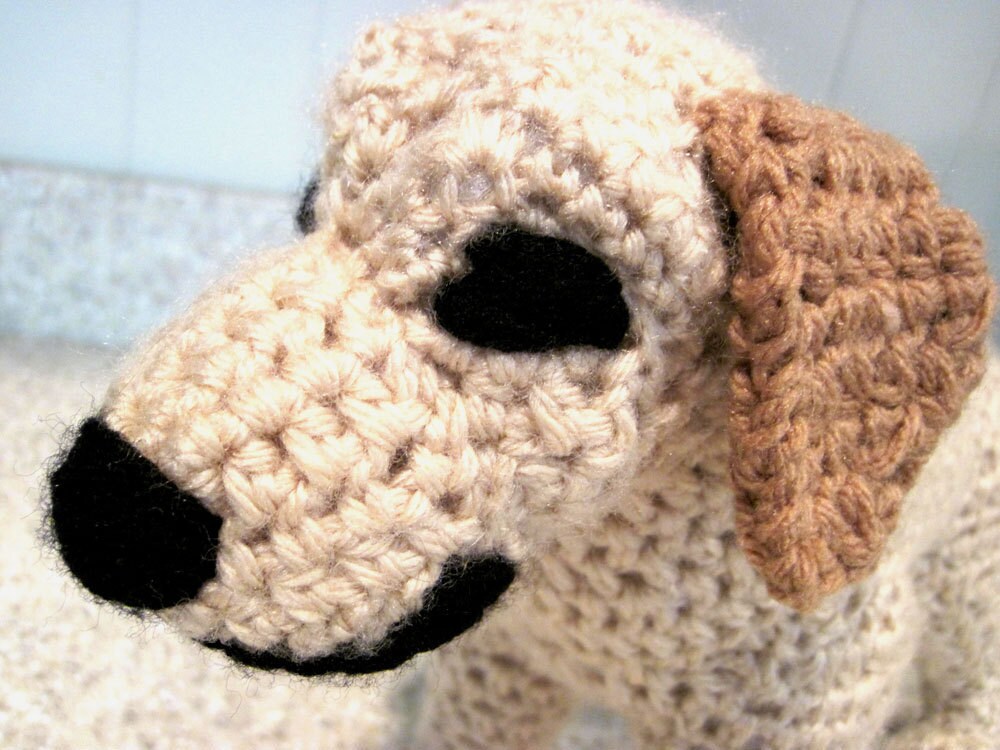Crocheted Labrador Retriever PDF Pattern - Digital Download - ENGLISH ...